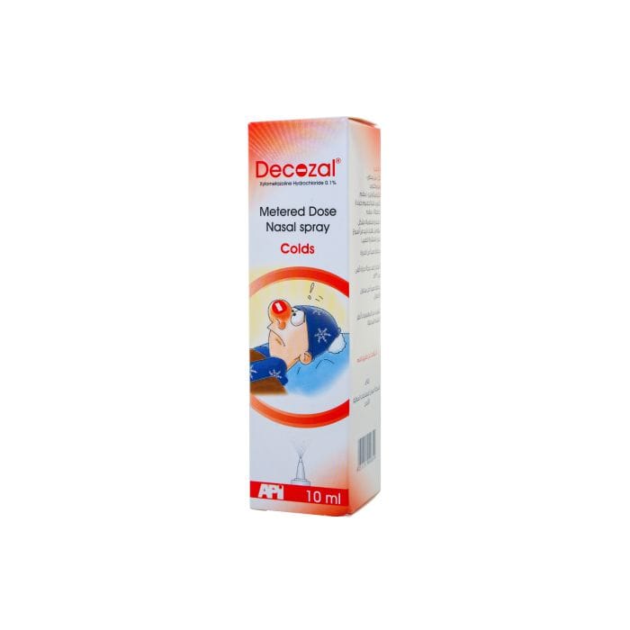 Buy Decozal Adult 0.1 % Nasal Spray 10 Ml Online in UAE | Al Ain Pharmacy