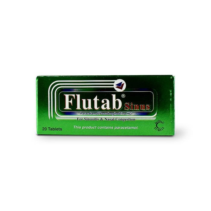 Buy Flutab Sinus Tab 20 S Online in UAE | Al Ain Pharmacy