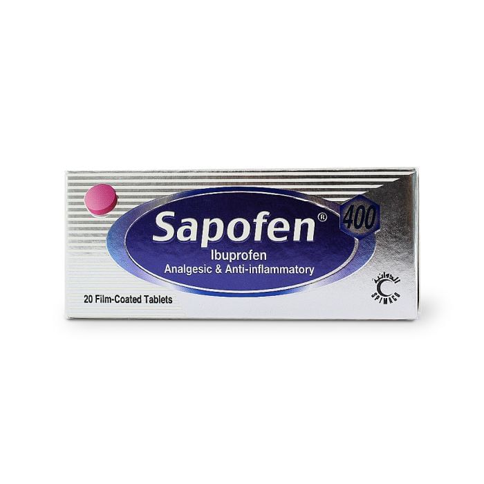 Buy Sapofen 400 Mg Tab 20 S Online in UAE | Al Ain Pharmacy