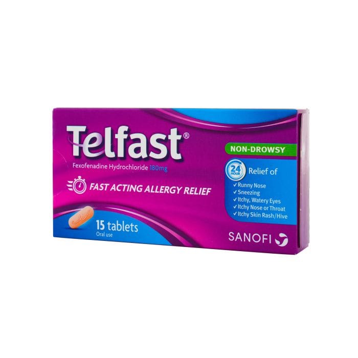 Buy Telfast 180 Mg Tab 15 S Online in UAE | Al Ain Pharmacy