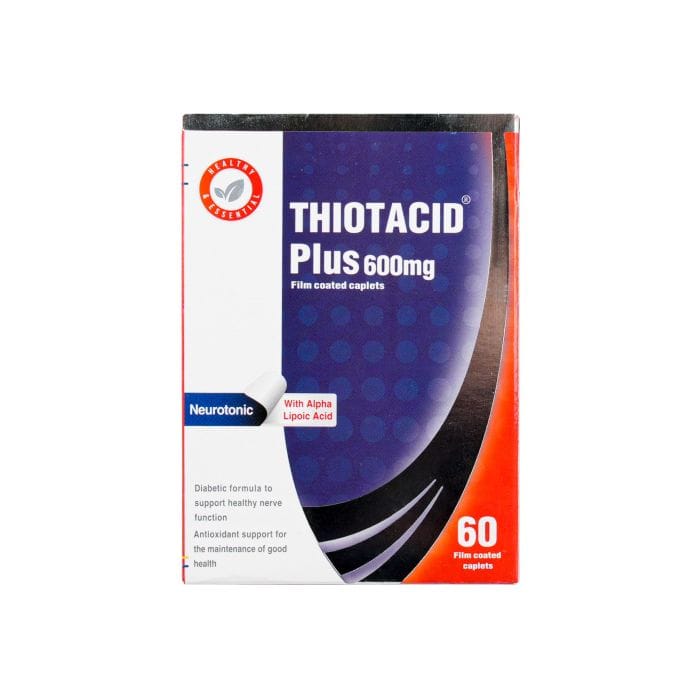 Buy Thiotacid Plus 600 Mg Cap 60 S Online in UAE | Al Ain Pharmacy