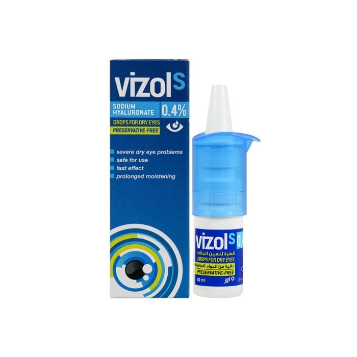 Buy Vizol S 0.4 % Eye Drops 10 ml Online in UAE | Al Ain Pharmacy