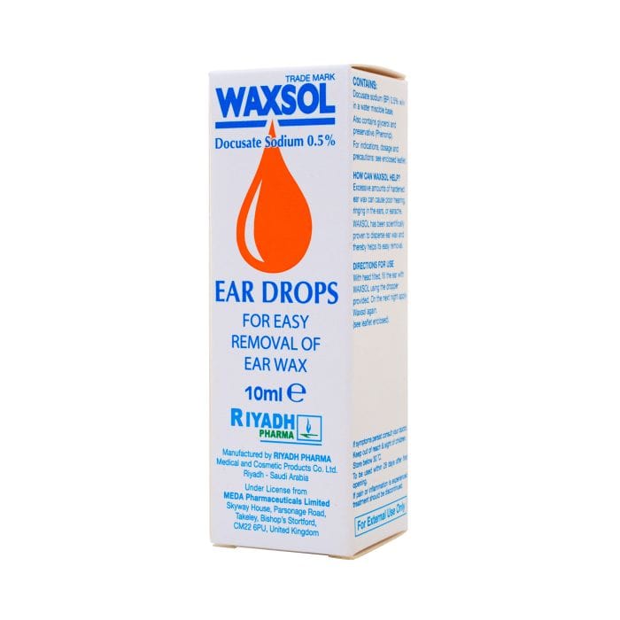 Buy Waxsol Ear Drops 10 Ml Online in UAE | Al Ain Pharmacy