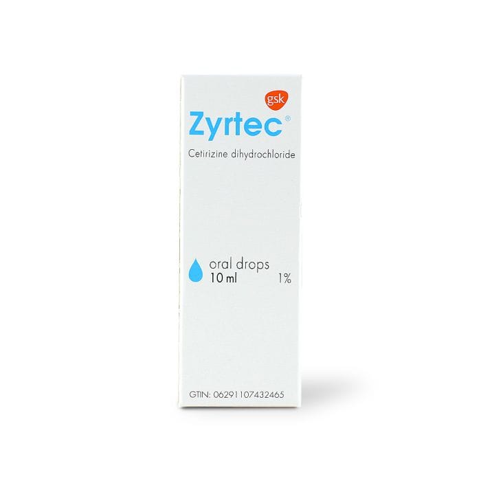 Buy Zyrtec 10 Mg / 1 Ml Oral Drops 10 Ml Online in UAE | Al Ain Pharmacy