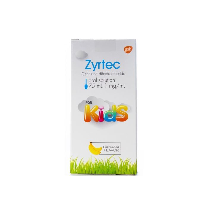 Buy Zyrtec 5 Mg / 5 Ml Oral Solution 75 Ml Online in UAE | Al Ain Pharmacy