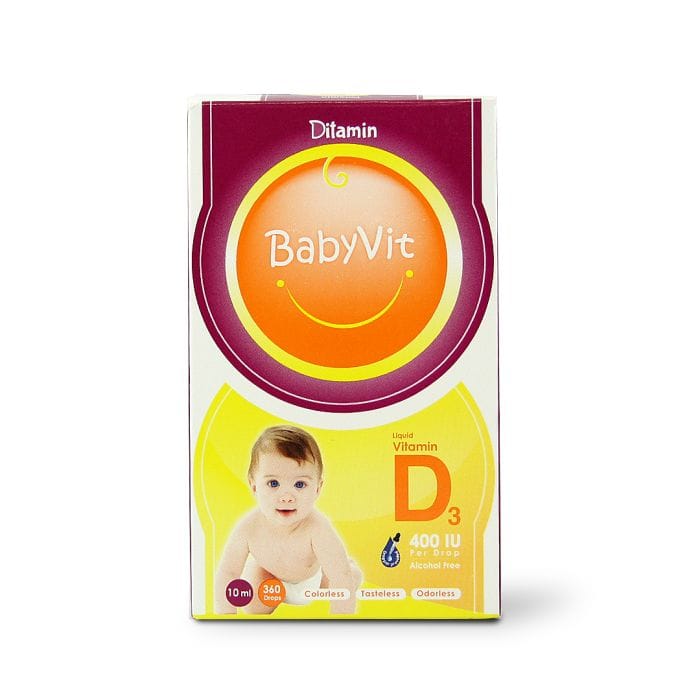 Buy Ditamin Babyvit D3 400 Iu Drops 10 Ml Online in UAE | Al Ain Pharmacy