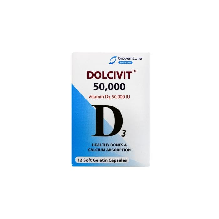 Buy Dolcivit D3 50000 Iu Caps 12 S Online in UAE | Al Ain Pharmacy