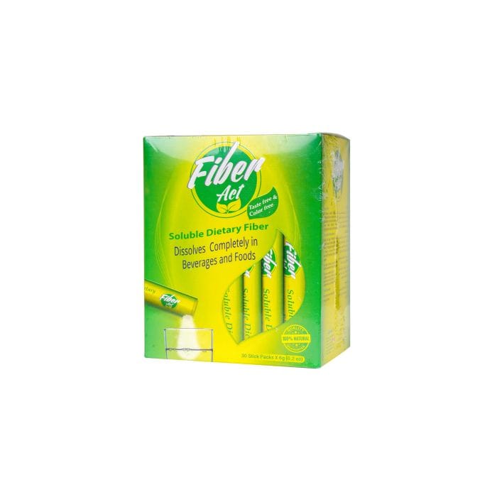 Buy Fiber Act Soluble Powder Sachets 30 S Online in UAE | Al Ain Pharmacy