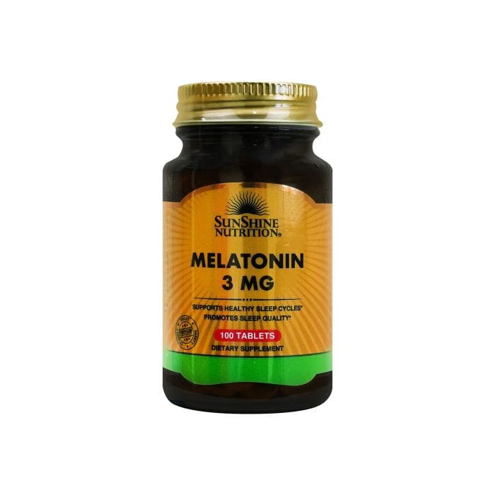 Buy Sunshine Melatonin 3 Mg Tabs 100 S Online in UAE | Al Ain Pharmacy