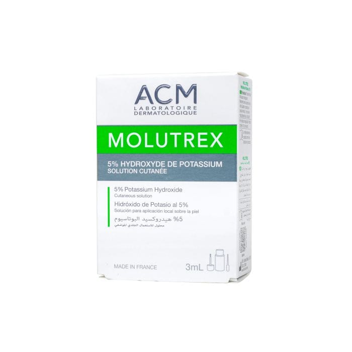 Buy ACM Molutrex 5 % Topical Solution 3 Ml Online in UAE | Al Ain Pharmacy
