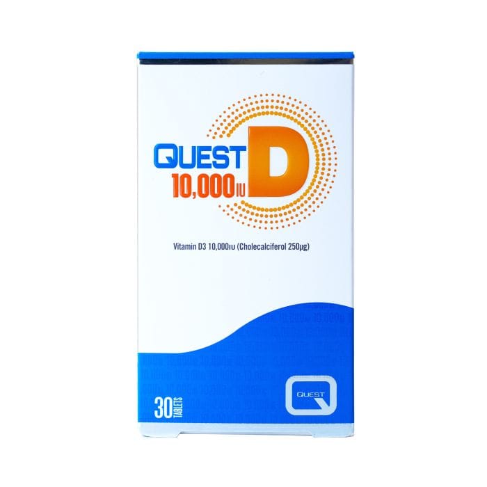 Buy Quest D3 10000 Iu Tabs 30 S Online in UAE | Al Ain Pharmacy