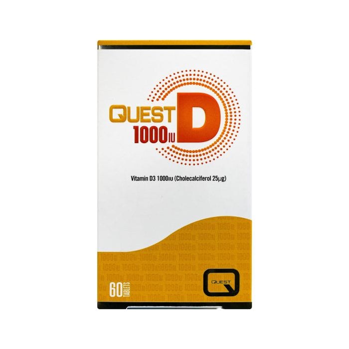 Buy Quest D3 1000 Iu Tabs 60 S Online in UAE | Al Ain Pharmacy