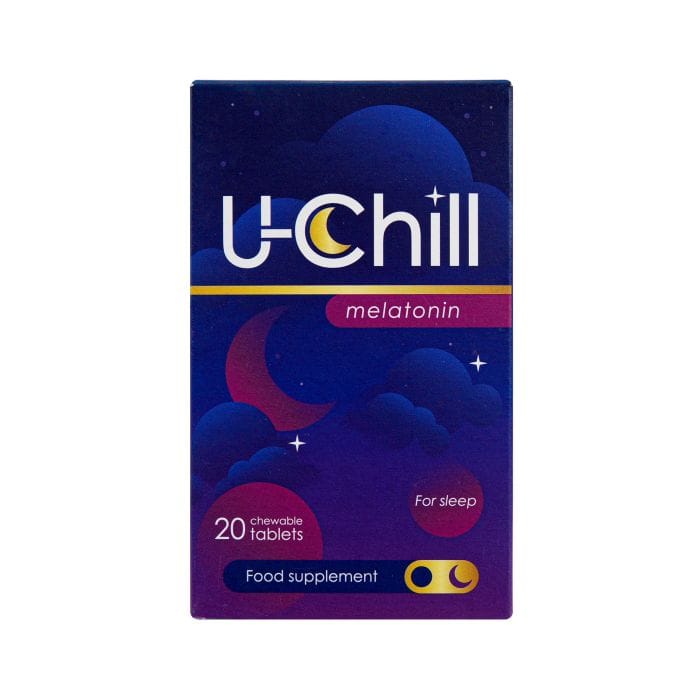 Buy U Chill Melatonin Chewable Tabs 20 S Online in UAE | Al Ain Pharmacy