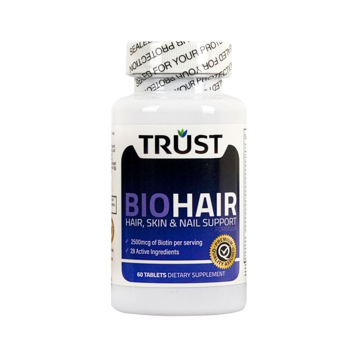 Buy Trust Bio Hair Tabs 60 S Online in UAE | Al Ain Pharmacy
