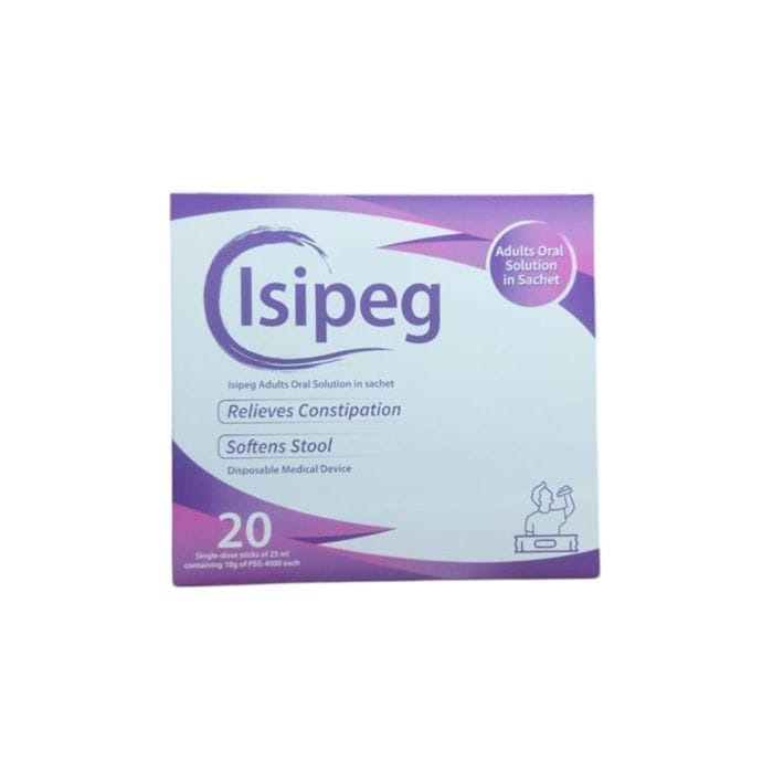 Buy Isipeg Adult Oral Solution Sachet 25 ml X 20 s Online in UAE | Al ...