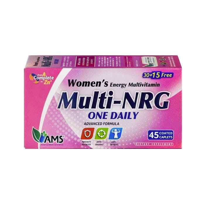 Buy Ams Multi Nrg Womens Energy Multivitamin Capsules 45 S Online in ...
