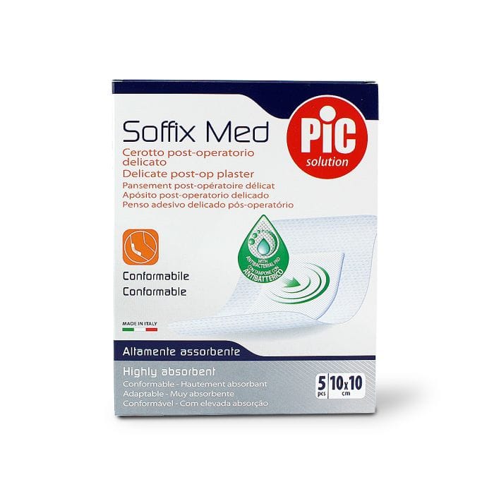 Buy Pic Plaster Soffix Med 10 Cm X 10 Cm 5 S Online in UAE | Al Ain ...