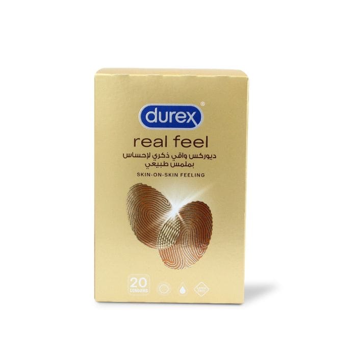 Buy Durex Condom Real Feel 20 S Online in UAE | Al Ain Pharmacy