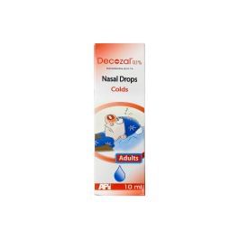 Buy Decozal 0.1 % Adult Nasal Drops 10 Ml Online in UAE | Al Ain Pharmacy