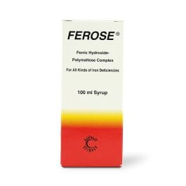 Buy Ferose 10 Mg / 1 Ml Syp 100 Ml Online in UAE | Al Ain Pharmacy