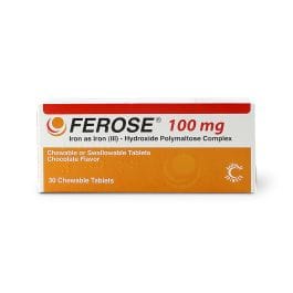 Buy Ferose 100 Mg Tab 30 S Online in UAE | Al Ain Pharmacy