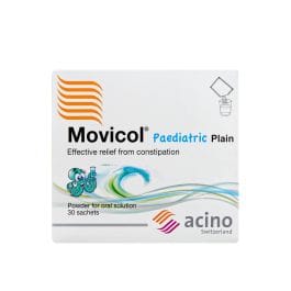 Buy Movicol Paediatric Sachets 30 S Online in UAE | Al Ain Pharmacy