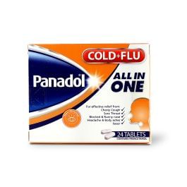 Buy Panadol Cold & Flu All In One Tab 24 S Online in UAE | Al Ain Pharmacy