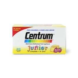 Buy Centrum Junior Chew Tab 30 S Online in UAE | Al Ain Pharmacy