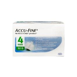 Buy Accu-Fine Pen Needle 0.23 Mm 32 G 4 Mm 100 S Online in UAE | Al Ain ...