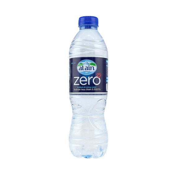Buy Al Ain Zero Water 500 Ml Online in UAE | Al Ain Pharmacy