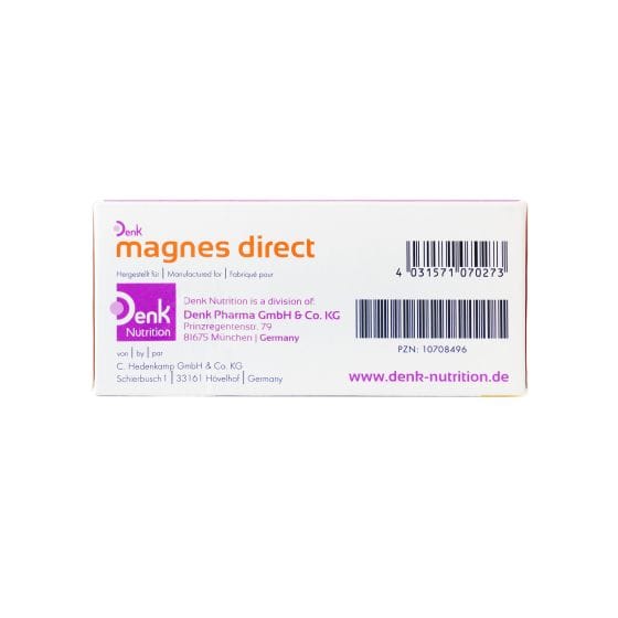 Buy Denk Magnes Direct 400 Mg Sachet 30 S Online in UAE | Al Ain Pharmacy