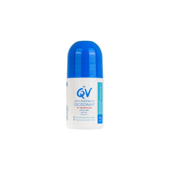 Buy Qv Anti Perspirant Deodorant For Sensitive Skin Roll-On 80 G Online ...