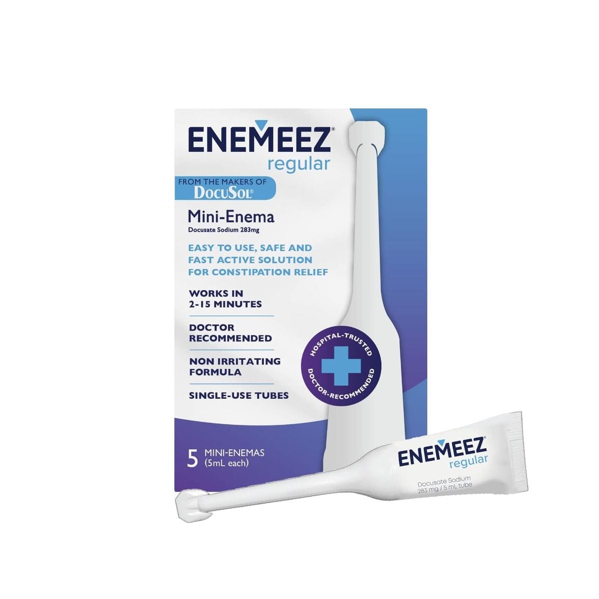 Buy Docusol 283 Mg / 5 Ml Mini Enema 5 Ml 5 S Online in UAE | Al Ain ...