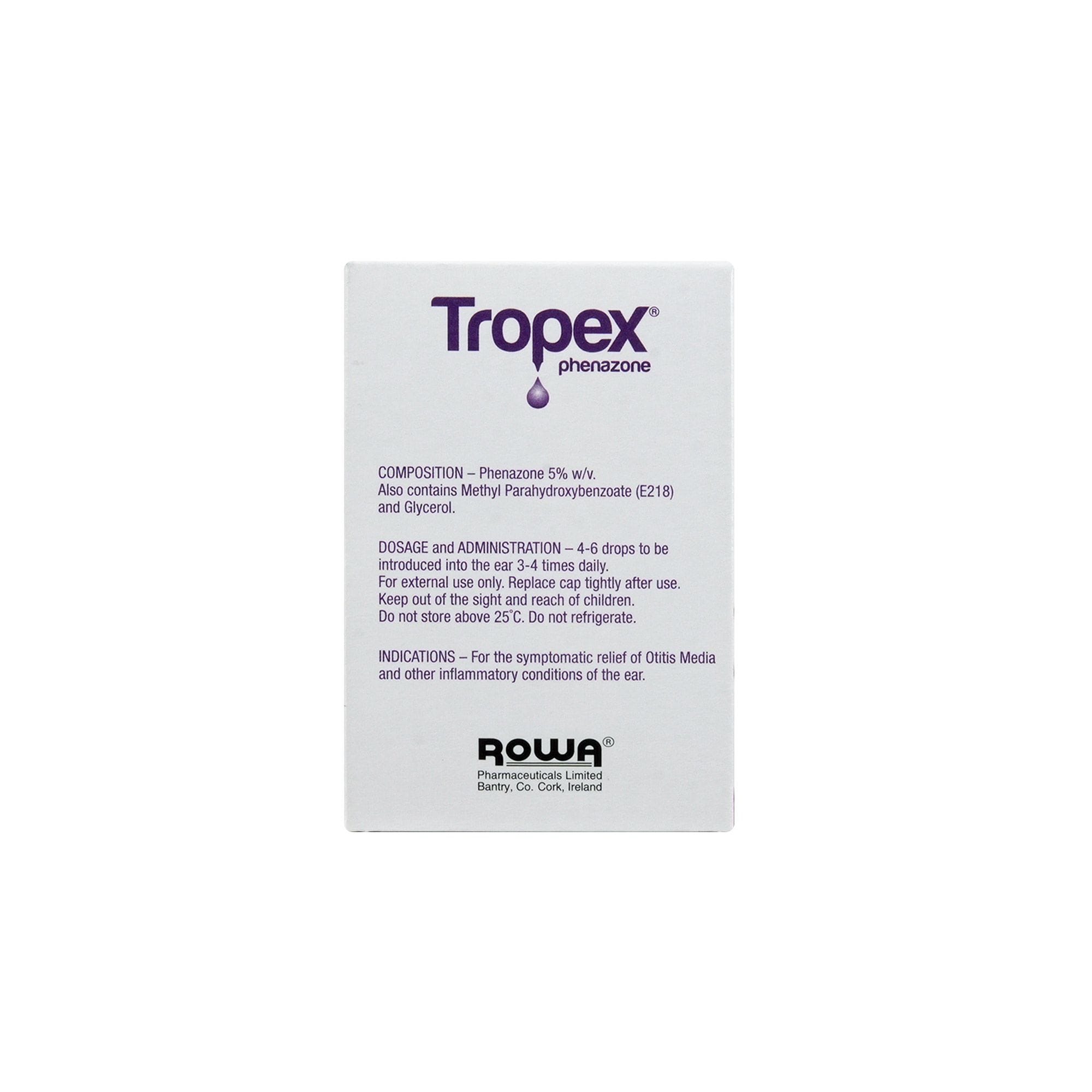 Buy Tropex Ear Drops 10Ml Online in UAE | Al Ain Pharmacy