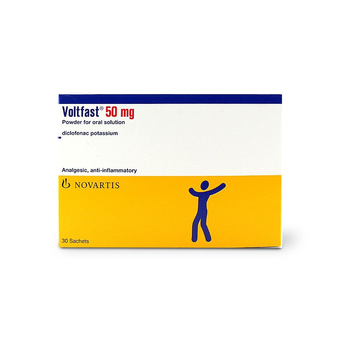 Buy Voltfast 50 Mg Sachets 30 S Online in UAE | Al Ain Pharmacy