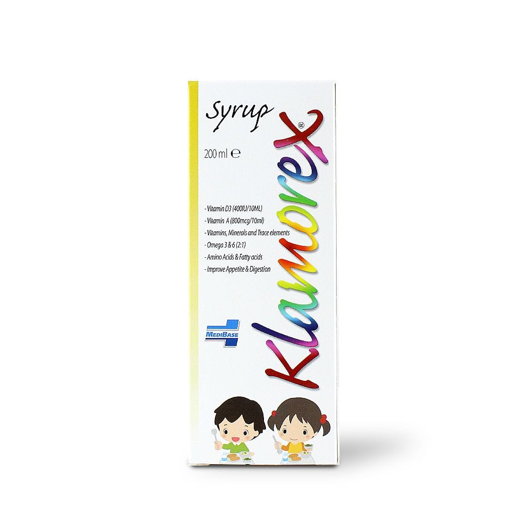 Buy Klamorex Syp 200 Ml Online in UAE | Al Ain Pharmacy