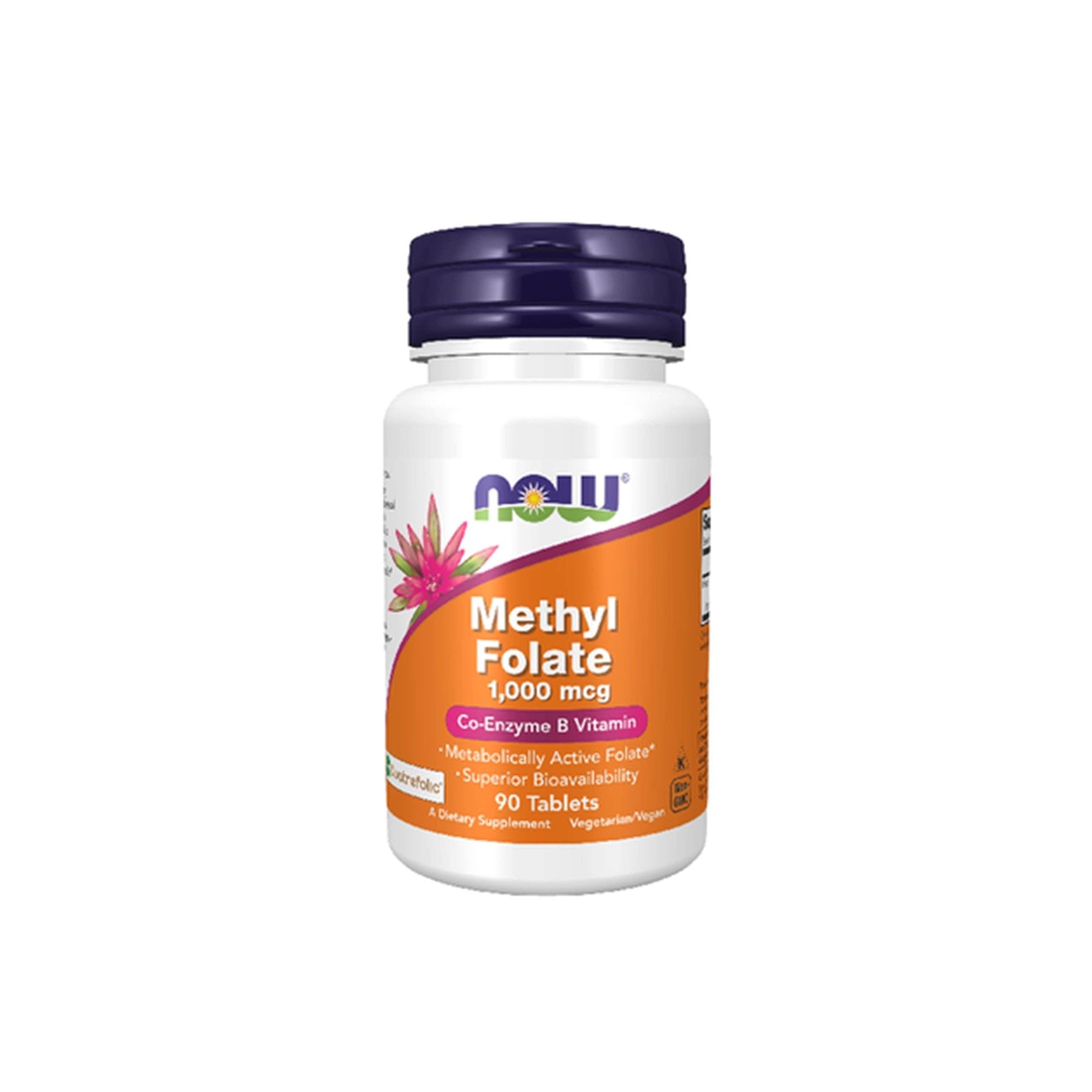 Buy Now Methyl Folate 1000 Mcg Tabs 90 S Online in UAE | Al Ain Pharmacy