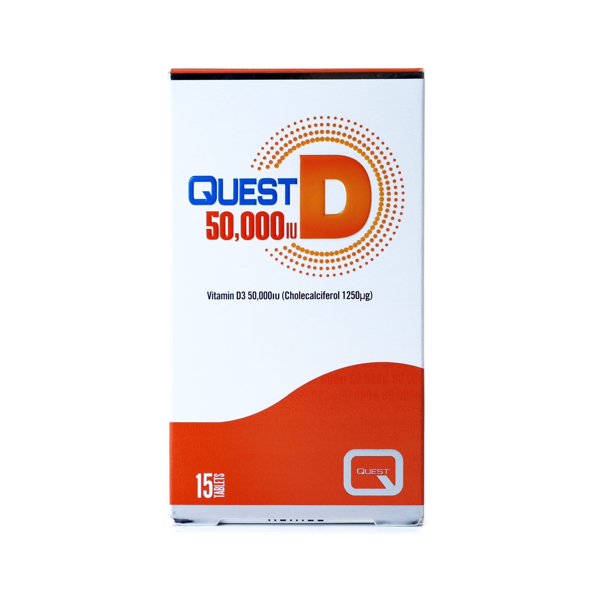 Buy Quest D3 50000 Iu Tabs 15 S Online in UAE | Al Ain Pharmacy