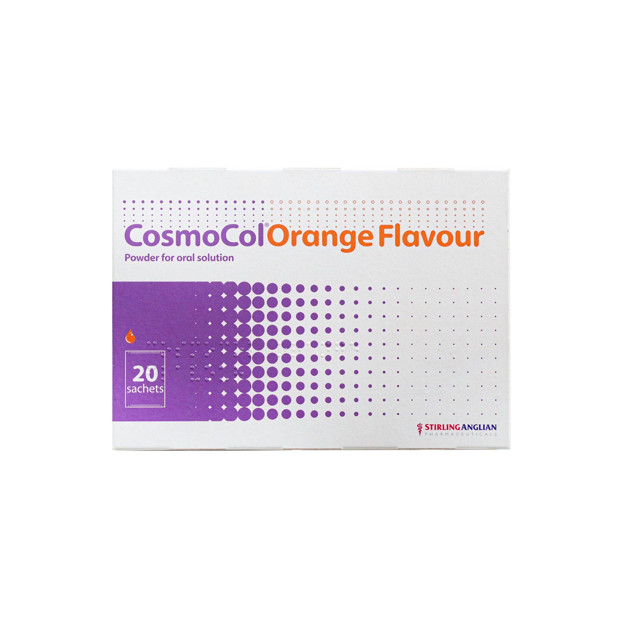 Buy Cosmocol Orange Flavour Sachets 20 S Online in UAE | Al Ain Pharmacy