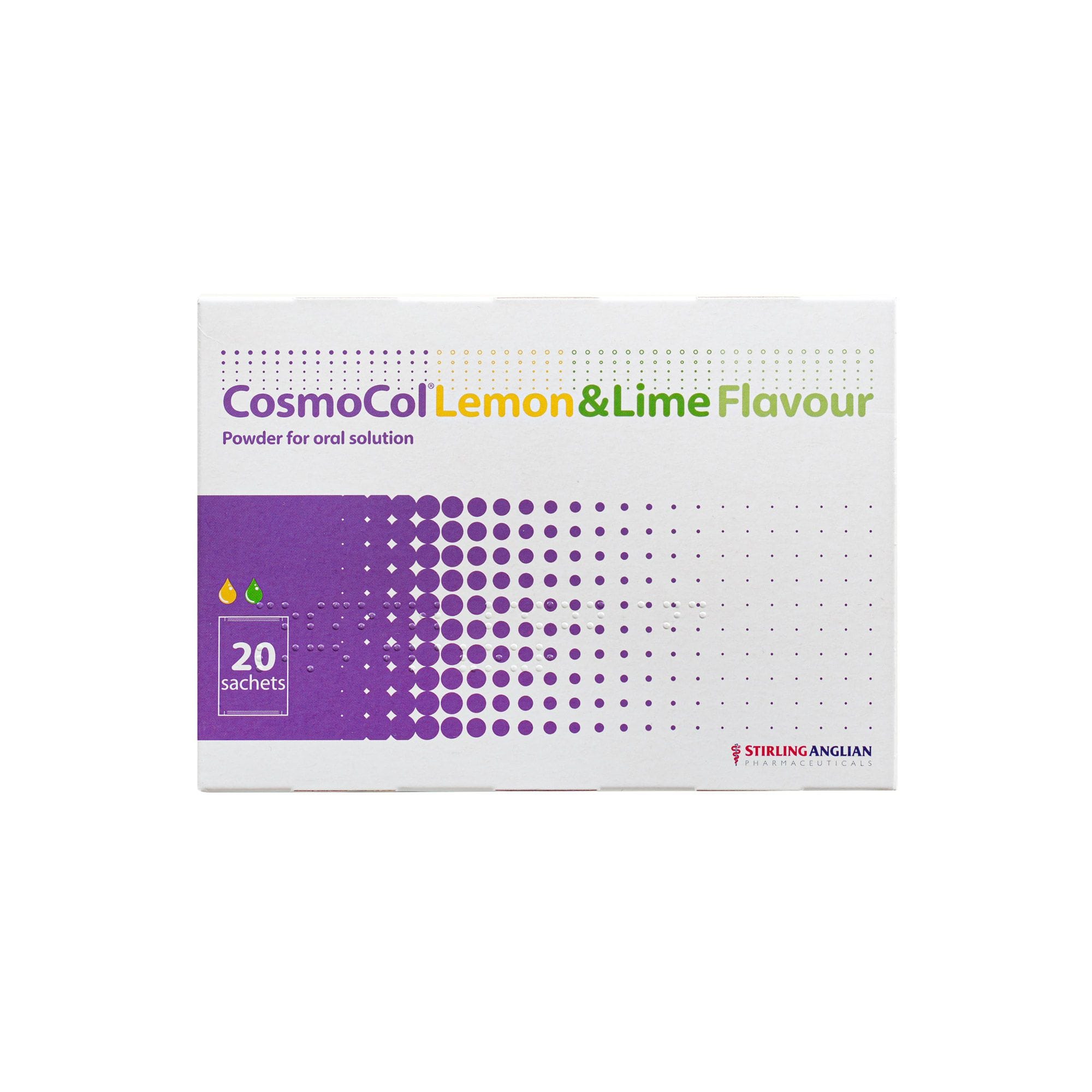 Buy Cosmocol Lemon & Lime Flavour Sachets 20 S Online in UAE | Al Ain ...
