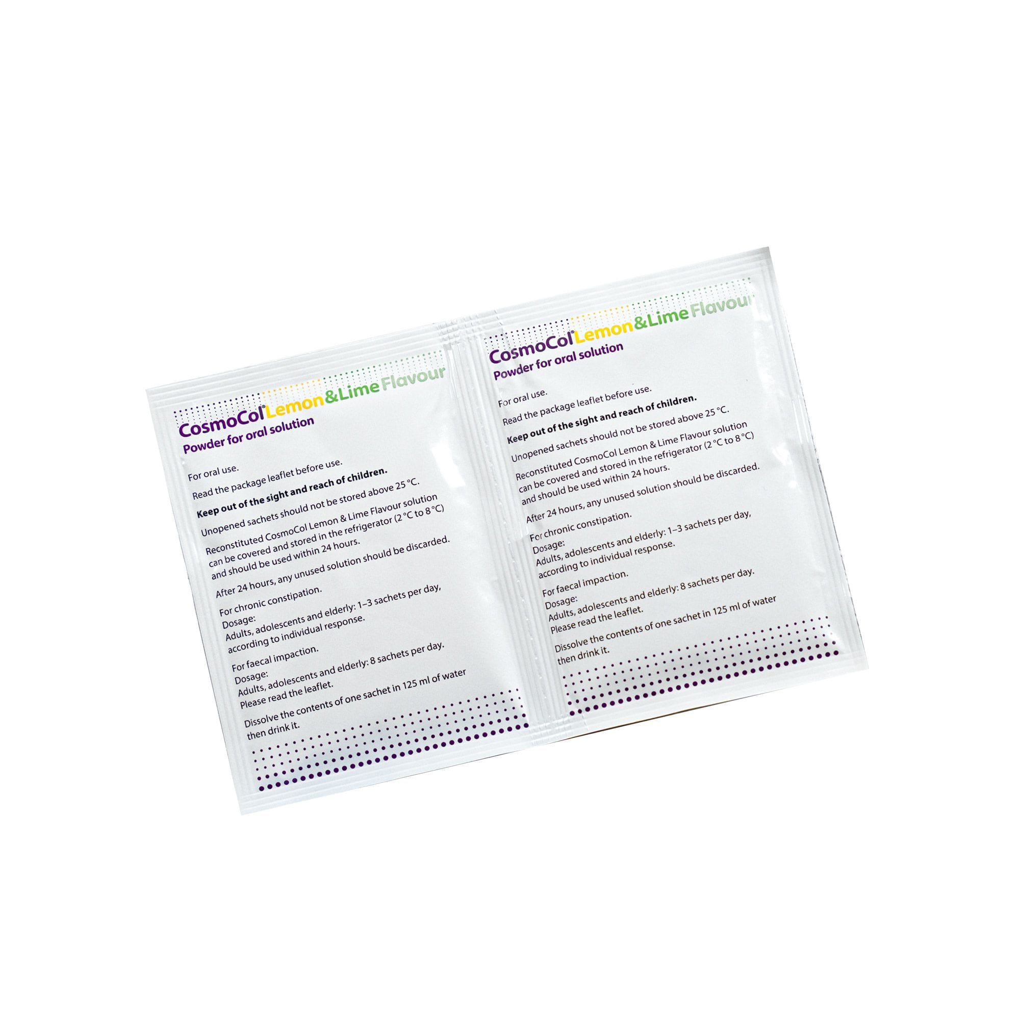 Buy Cosmocol Lemon & Lime Flavour Sachets 20 S Online in UAE | Al Ain ...