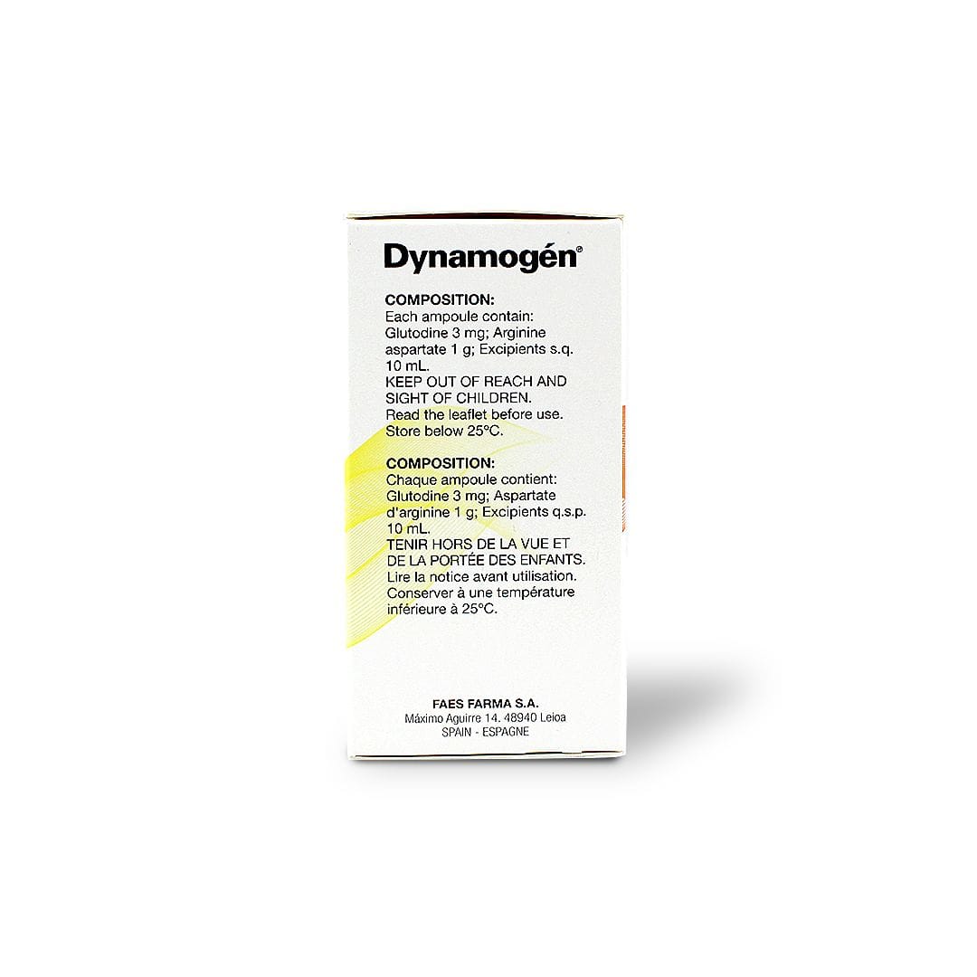 Buy Dynamogen Oral Solution Amp 10 Ml 20 S Online in UAE | Al Ain Pharmacy